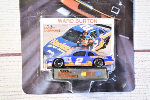 Collectibles Vintage Ward Burton Diecast Car Trading Card 2 Hardees ...