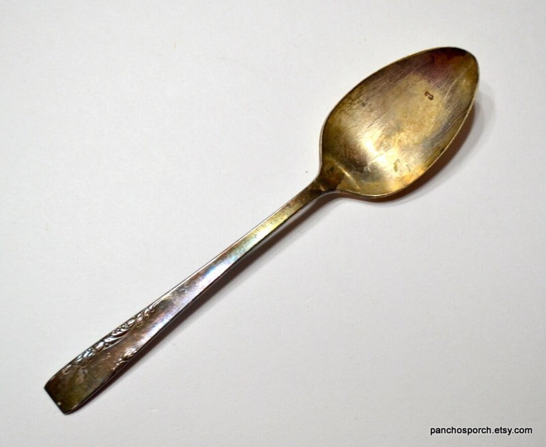 Vintage PROPOSAL Serving Spoon Silverplate Tablespoon 1881 Rogers 1950s ...