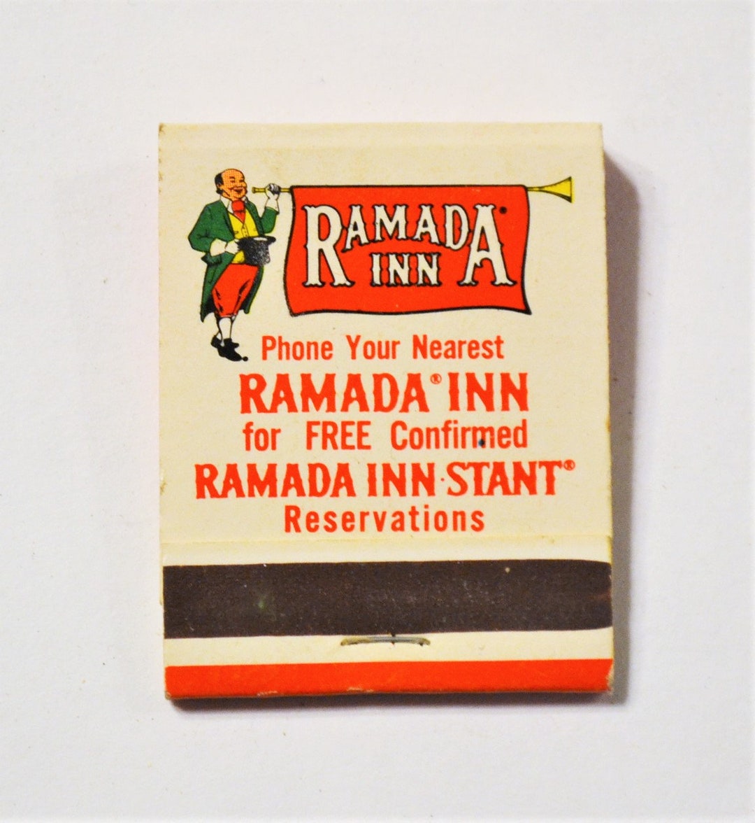 Vintage Ramada Inn Matches Matchbook Hotel Motel Collectible ...