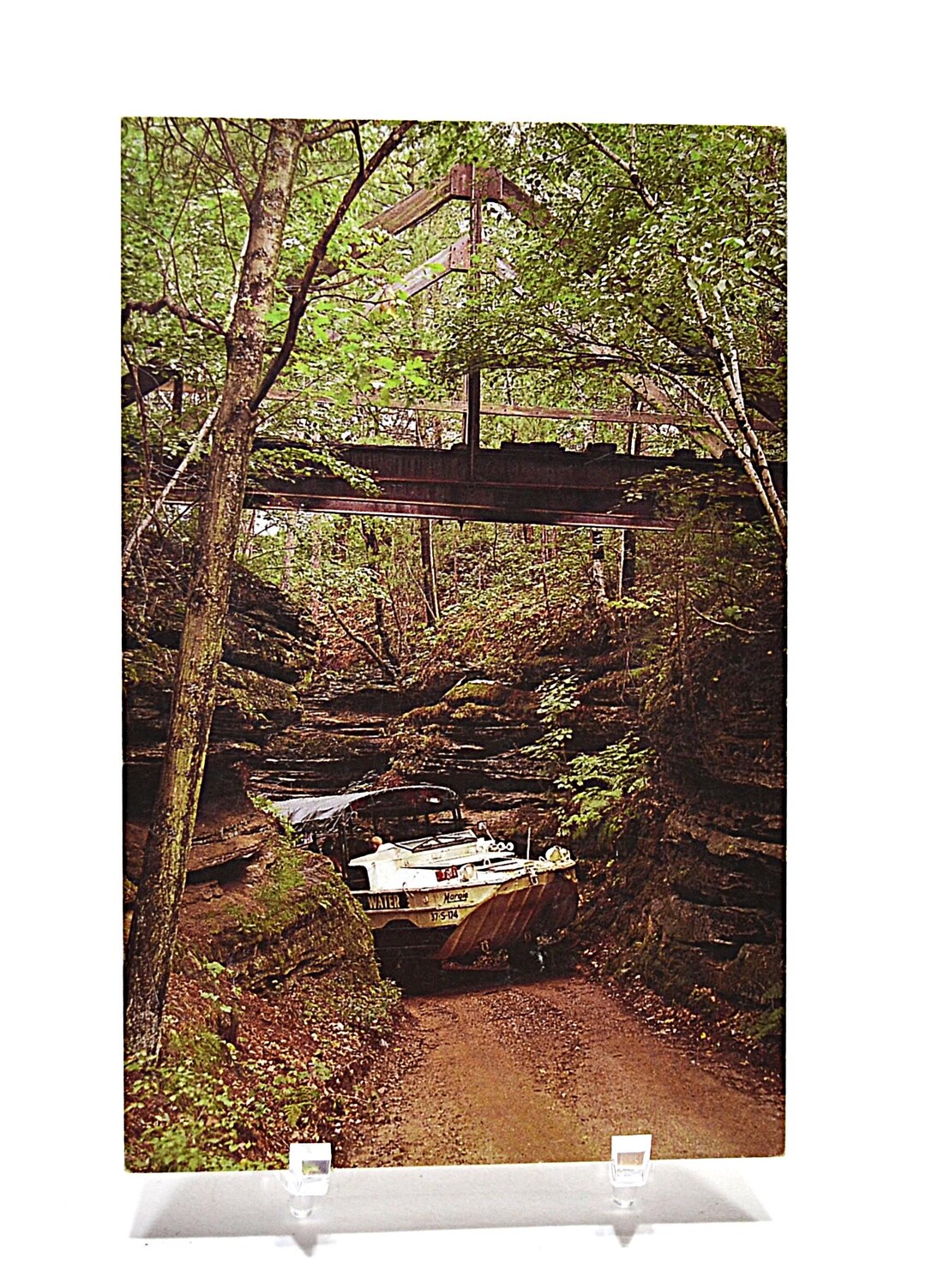 Vintage Wisconsin Dells Ducks Amphibian Boat Postcard - Etsy