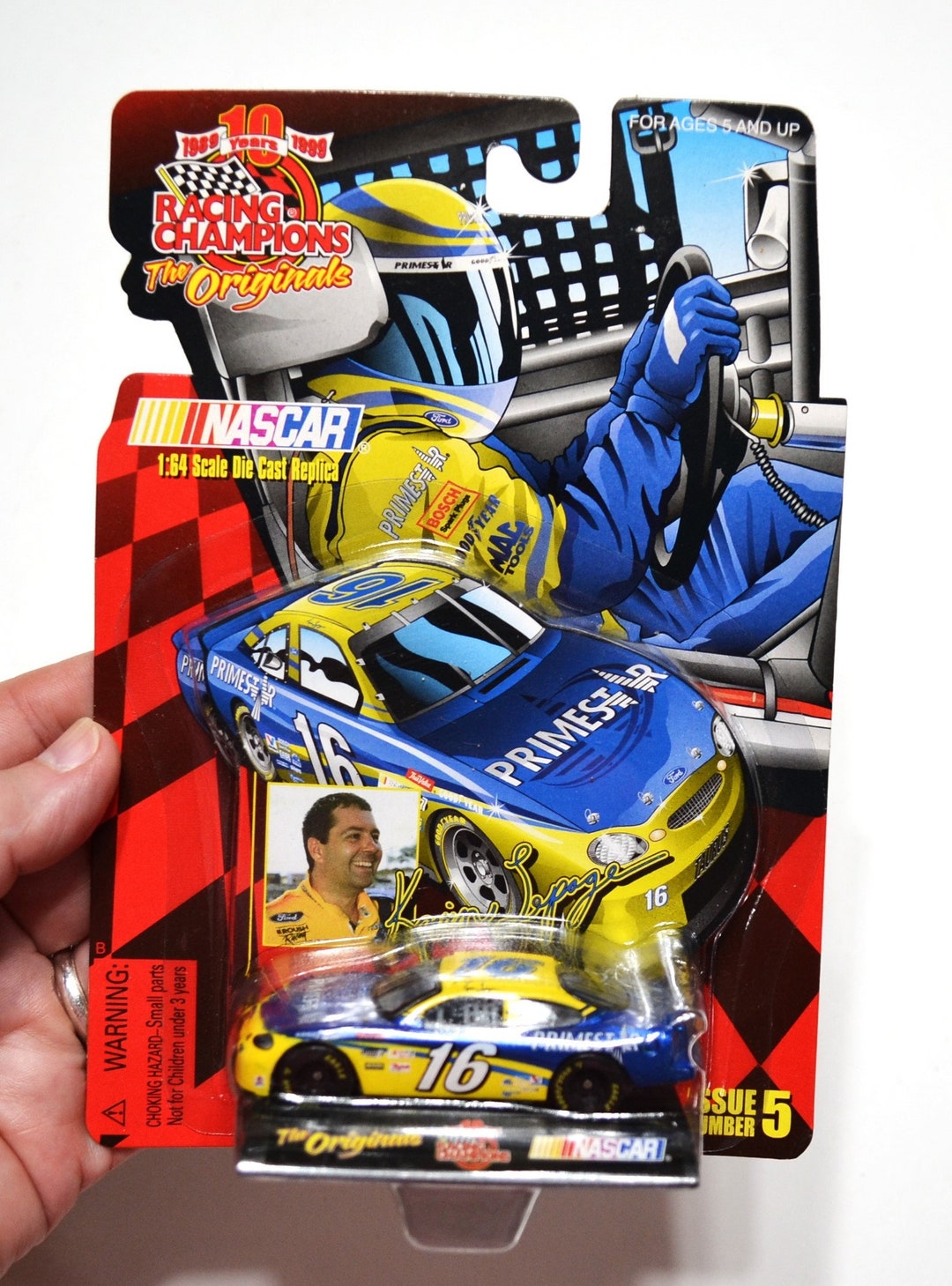 Vintage Kevin Lepage No 16 Diecast Car 1/64 Scale the Originals ...