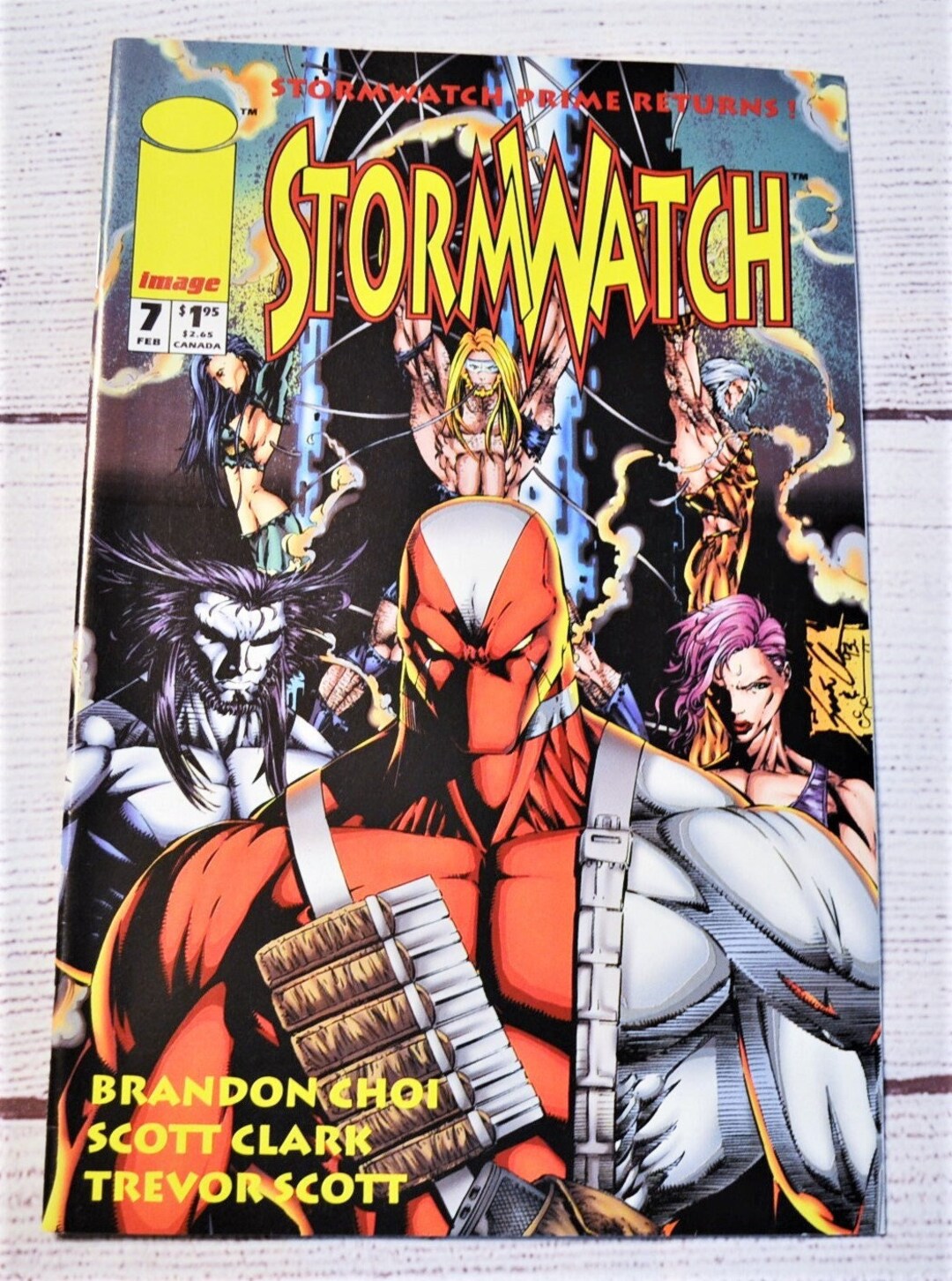 Vintage Storm Watch Comic Book, Issue 7, Image Comics - Etsy