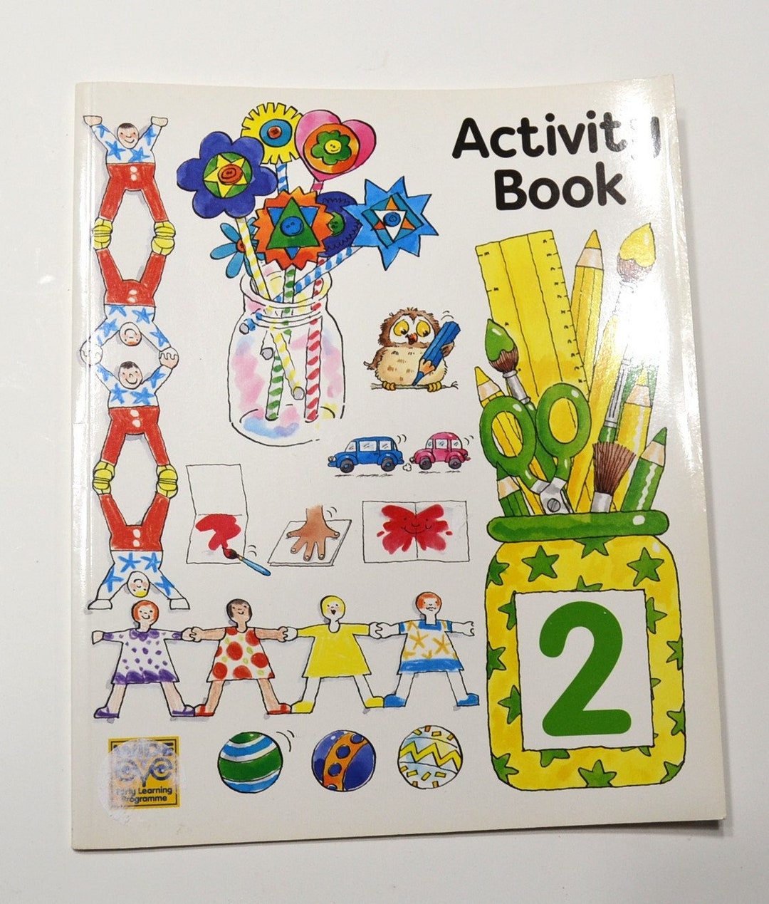 Vintage Childrens Activity Book 2 Wide Eye Early Learning Home ...