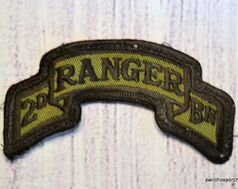 Ranger Scroll Patch - Etsy