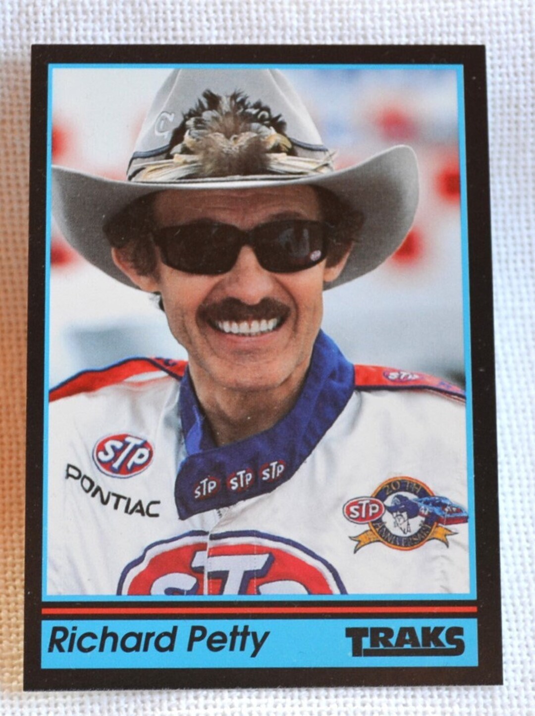 Richard Petty Trading Card: 1991 Traks NASCAR, STP Racing Memorabilia ...