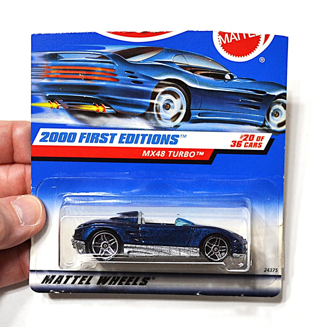 Vintage 2000 Hot Wheels MX48 Turbo: First Edition Diecast Car - Etsy