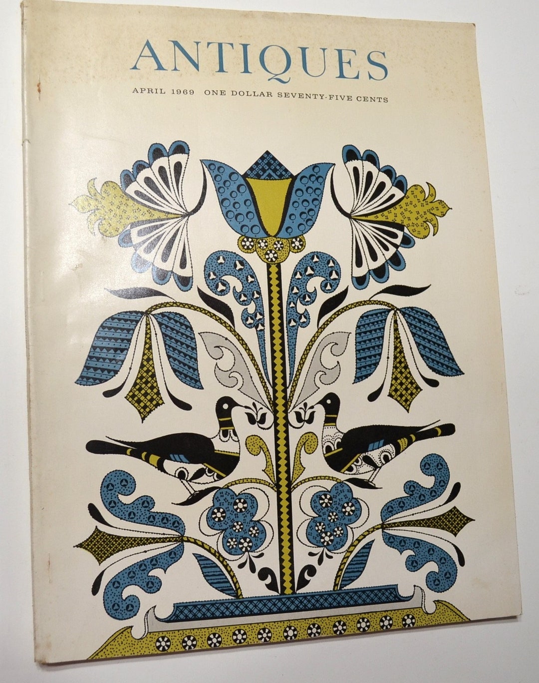 Antiques Magazine April 1969 Issue Furniture Collectibles History Paper ...