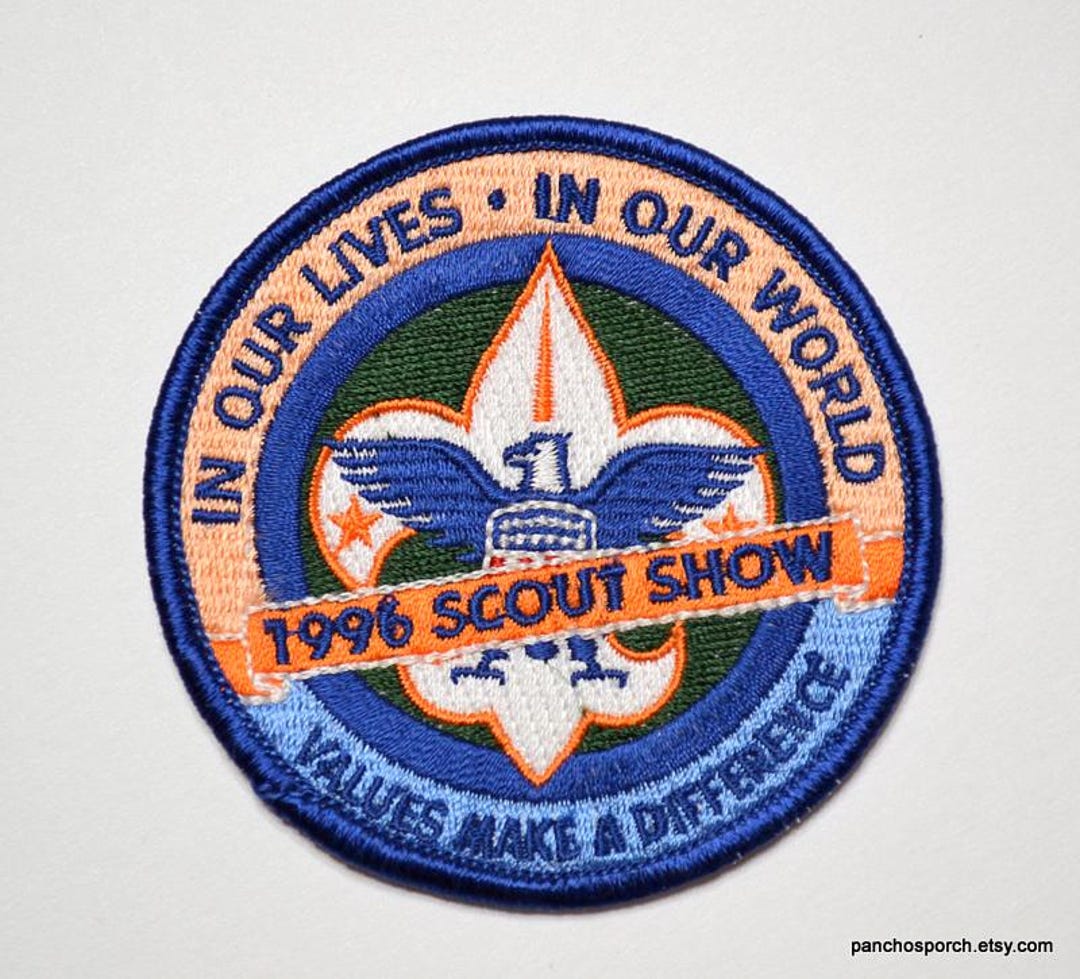 Vintage Boy Scout Patch 1996 Scout Show Great Smoky Mountain Council ...