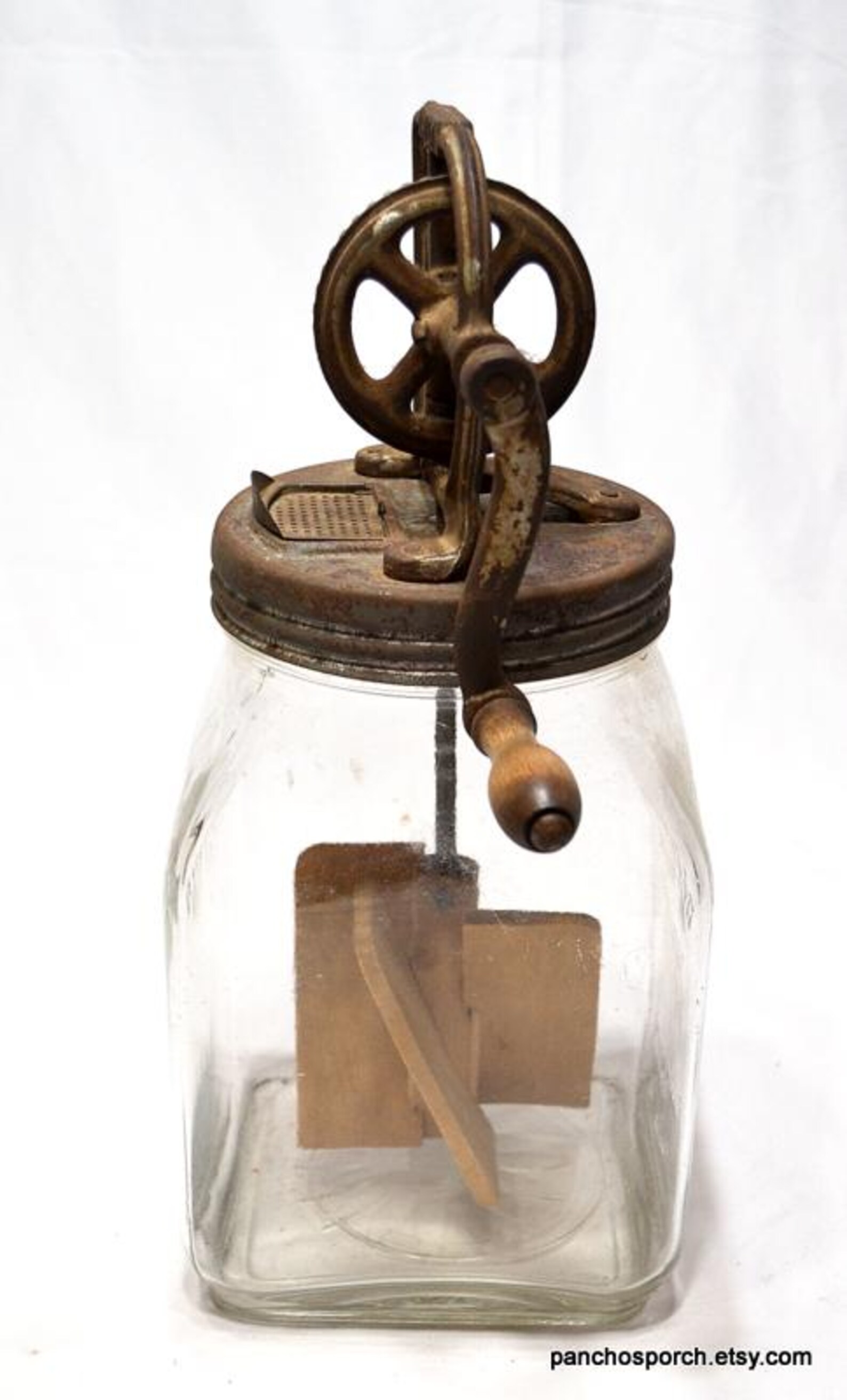 Vintage DAZEY No. 40 Butter Churn: Farmhouse Kitchen Gadget Prop - Etsy