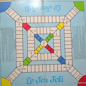 Vintage PACHISI Game Retro Board Game Original Box the Game of India ...