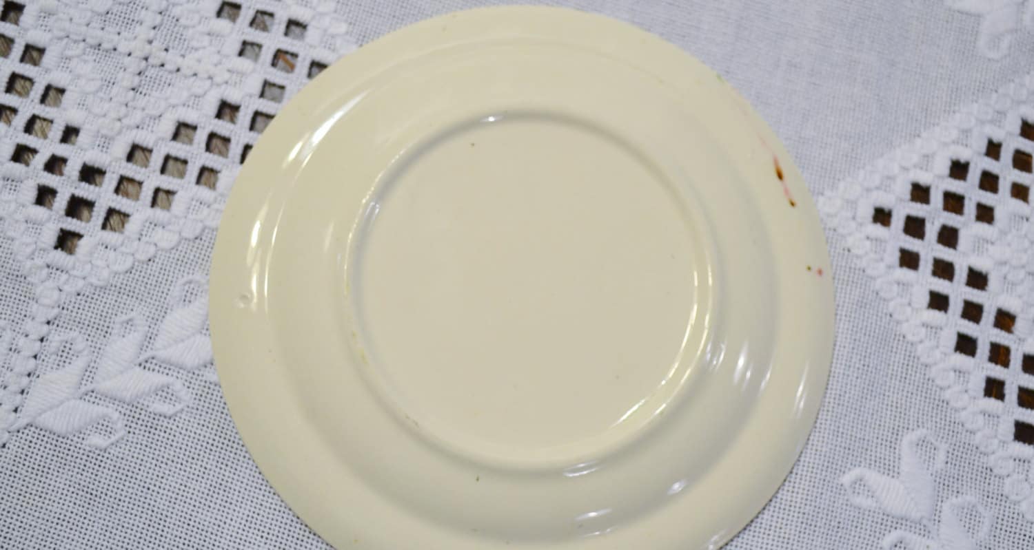 Vintage Blue Ridge Pottery Bread Dessert Plate Pink Flower - Etsy