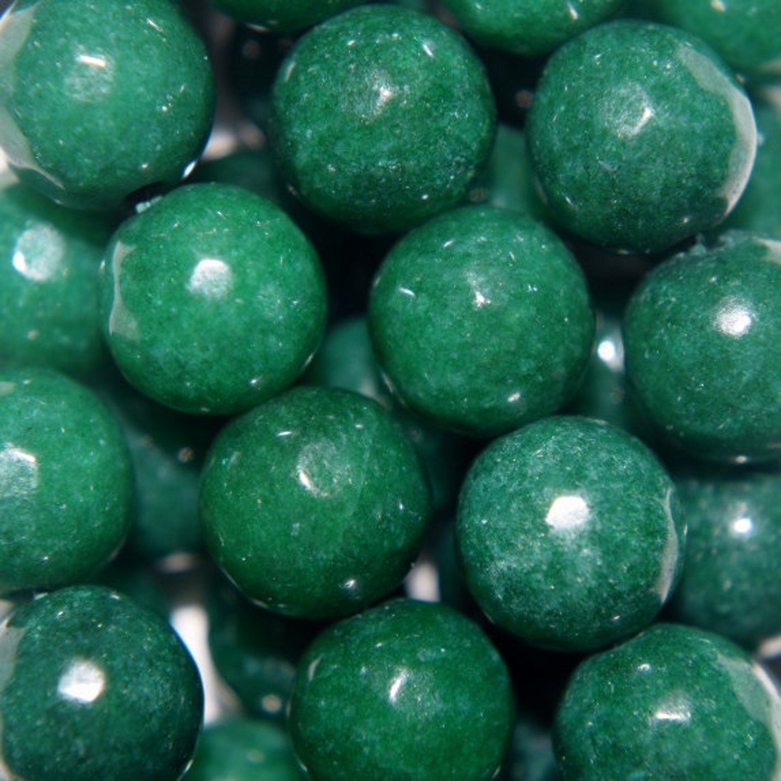 8 mm Faceted Forest Green Quartz Round 8 mm Colored Quartz | Etsy