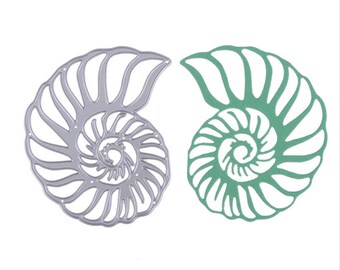Shell die cut | Etsy