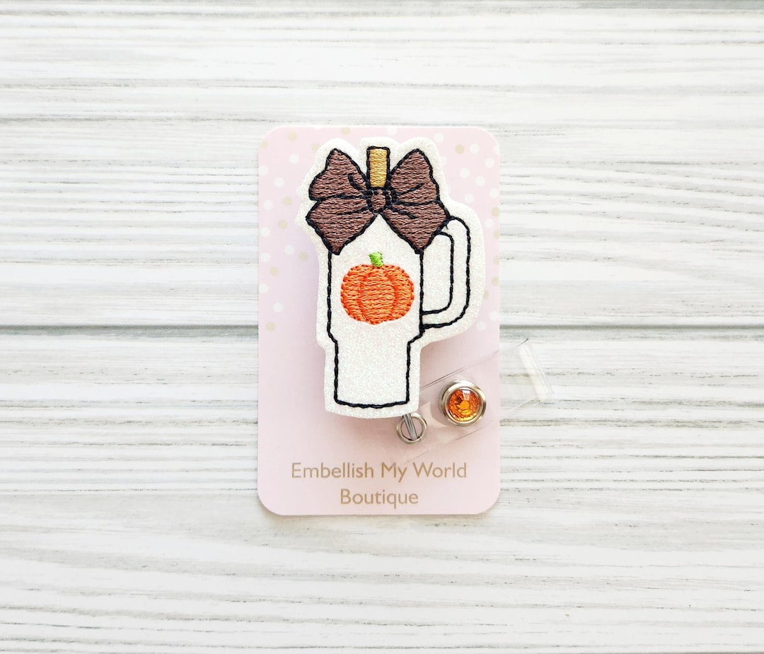 Fall Badge Reel/thanksgiving Badge Reel/badge Holder/id Holder/badge ...