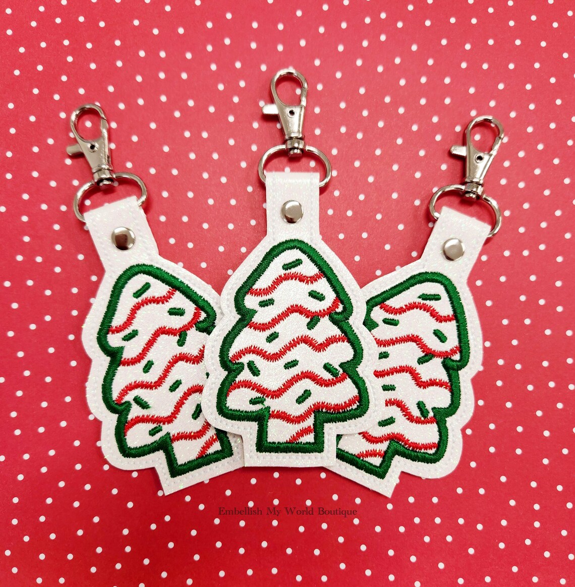 Christmas Keychain/purse Charm/bag Tag/backpack Tag/gift for Her/bag ...