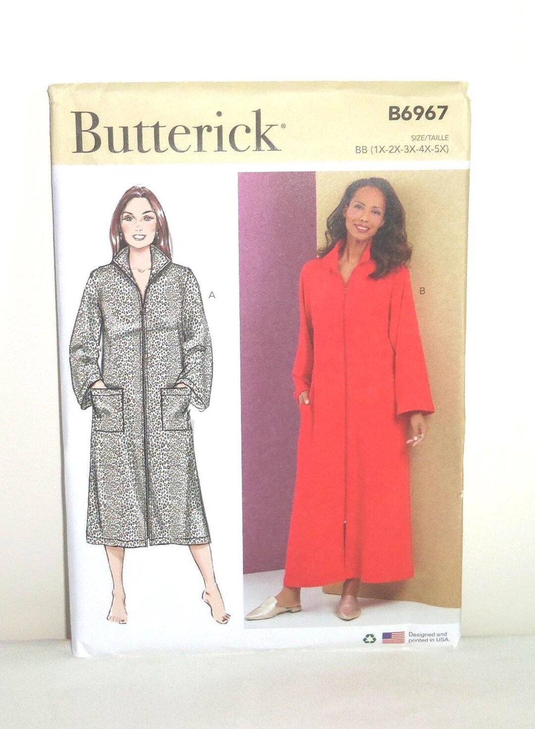 Misses' and Women's Robe Sewing Pattern New Uncut - Etsy