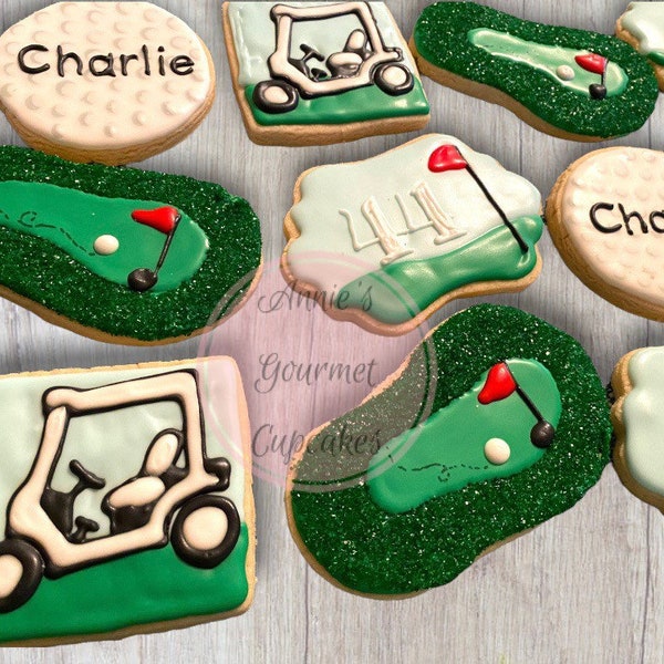 Golf Sugar Cookies - Etsy