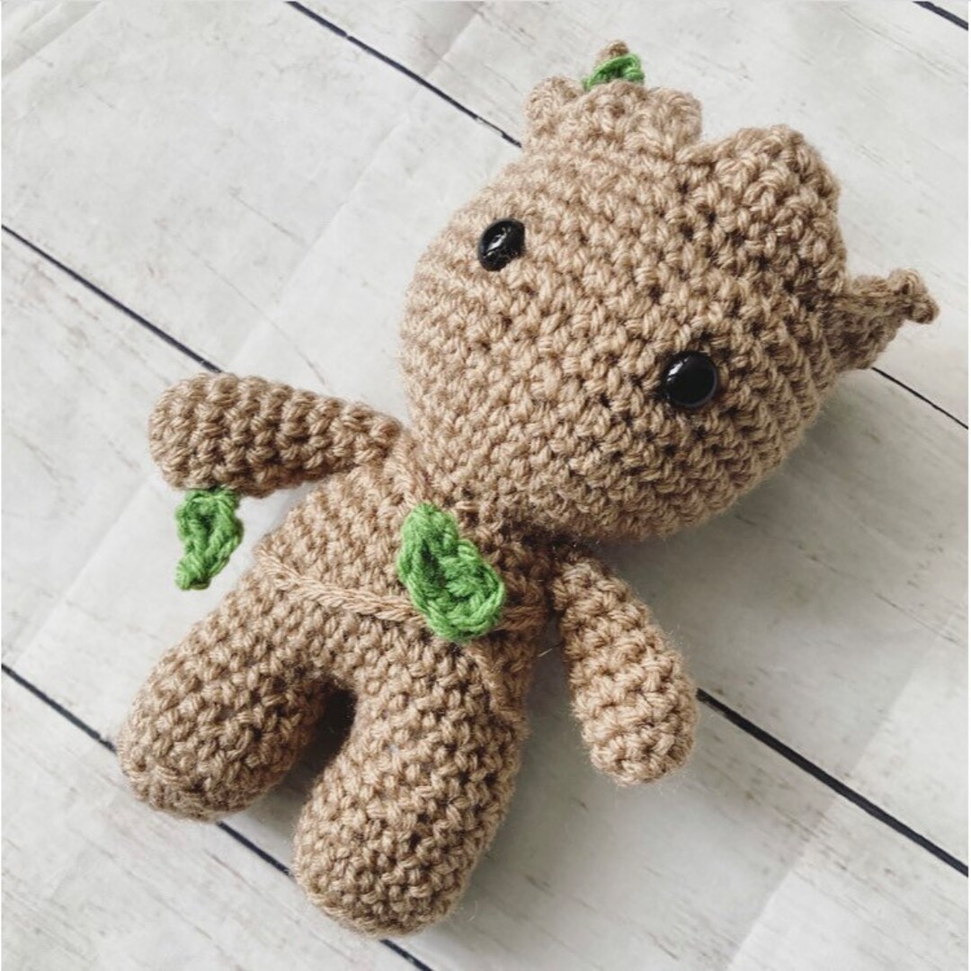 Made to Order I Crochet Chubby Groot I Guardians of the Galaxy I ...