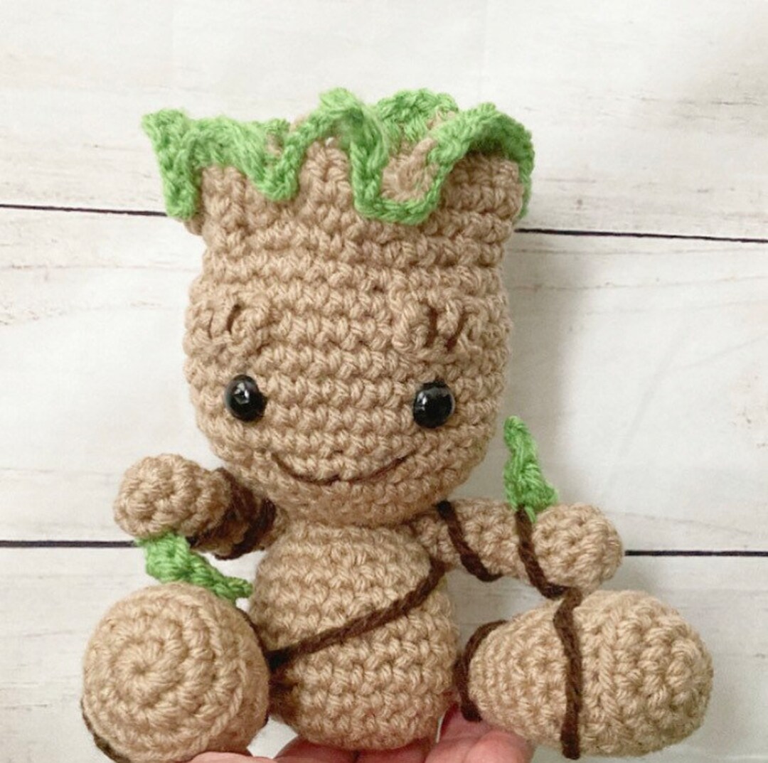 PDF Pattern I Crochet Baby Groot I Guardians of the Galaxy I - Etsy
