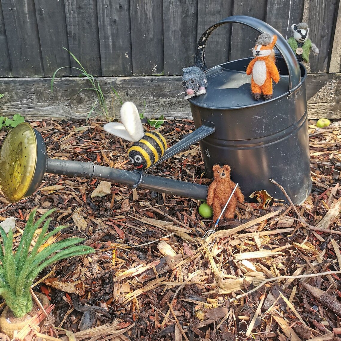 Hanging Mole With Specs Woodland Biodegradable Eco - Etsy UK