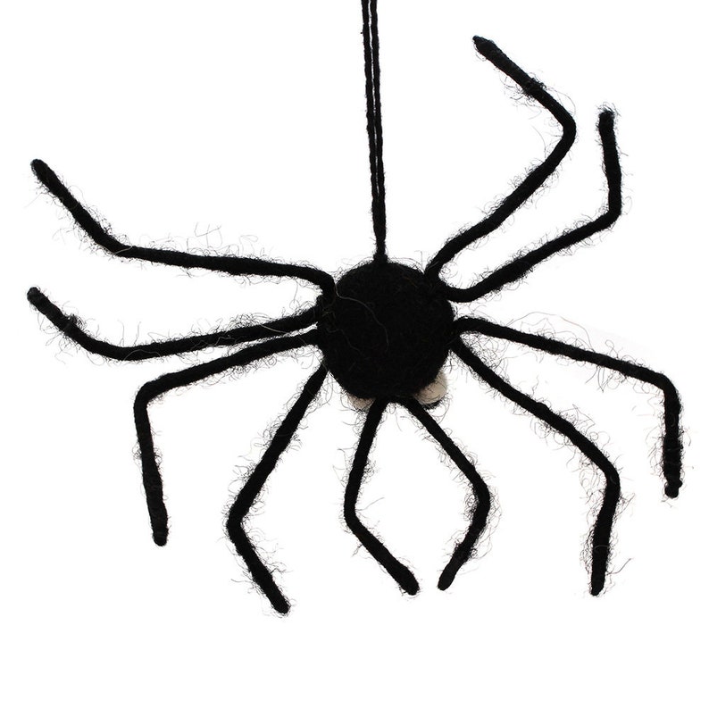 Spooky Spider Halloween Hanging Decoration Handmade - Etsy UK