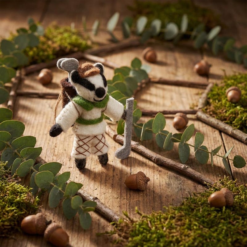 Golfing Felt Ornament - Etsy UK