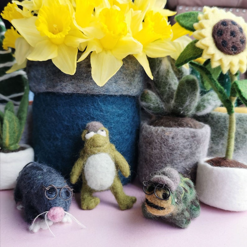 Hanging Mole With Specs Woodland Biodegradable Eco - Etsy UK