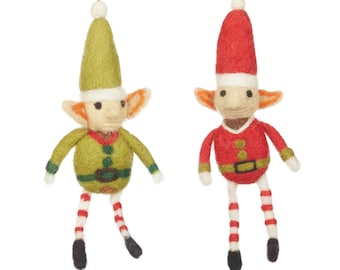 Needle Felted Elf | Etsy