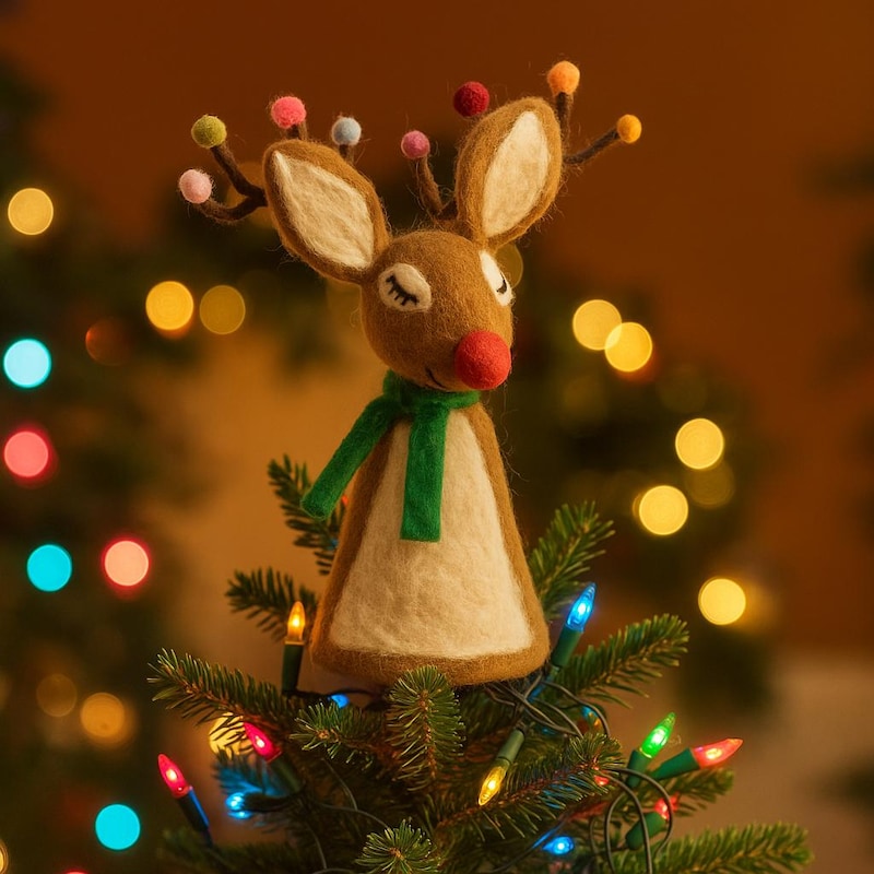 Felt Tree Topper - Etsy Australia