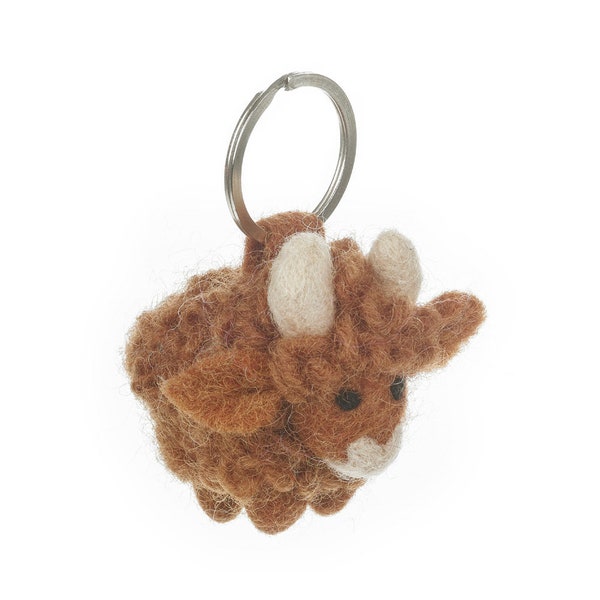 Felt Key Chain - Etsy