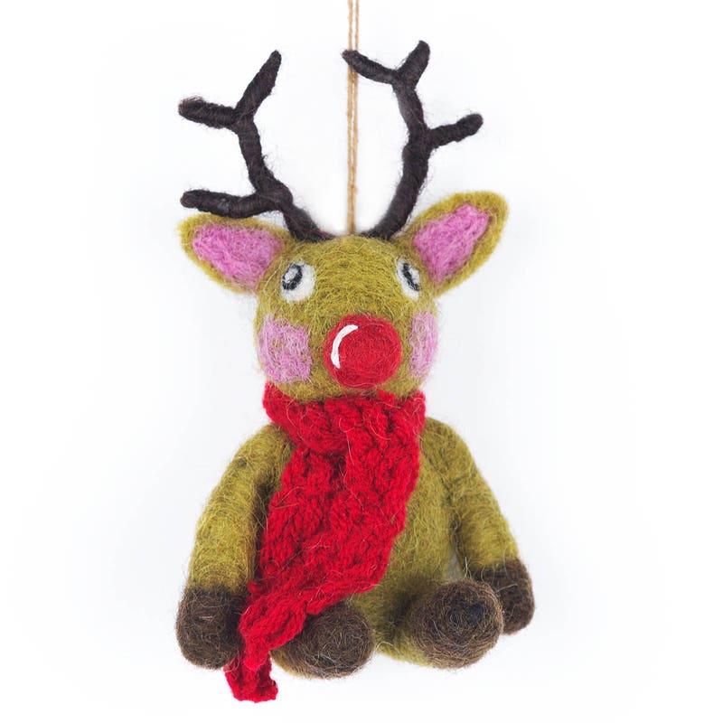 Handmade Reindeer - Etsy