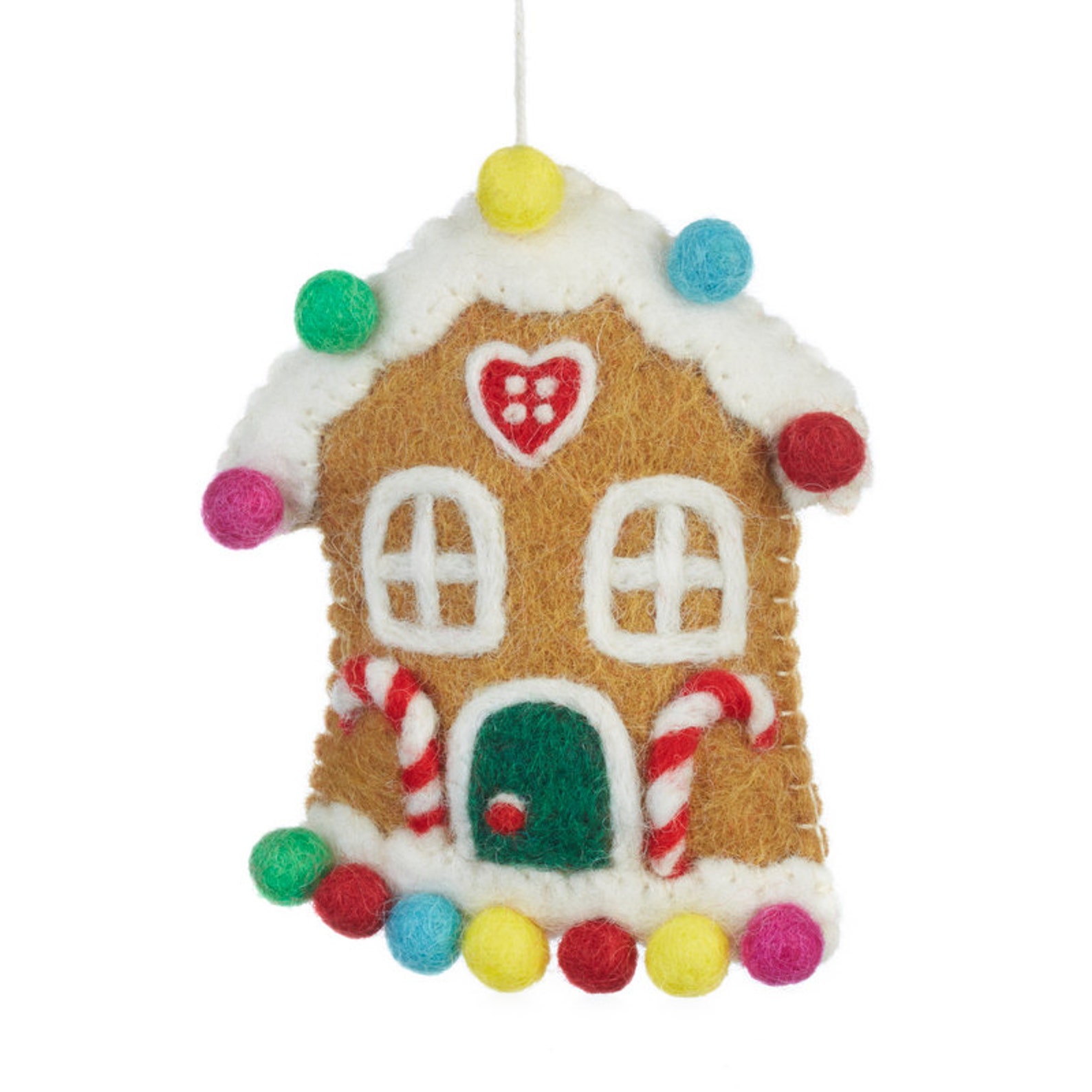 Sweetshop House Gingerbread House Christmas Decoration - Etsy UK
