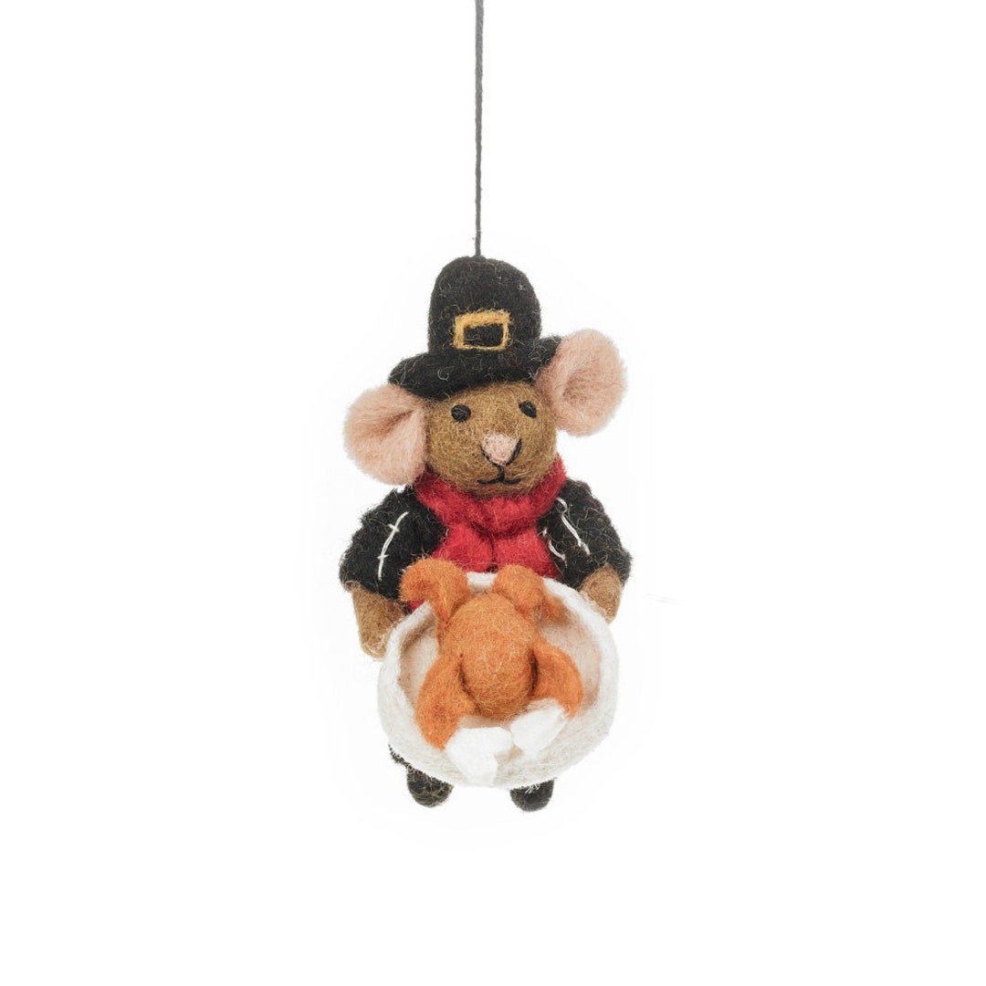 Percy Pilgrim Mouse - Thanksgiving - Handmade - Fall - Autumnal ...