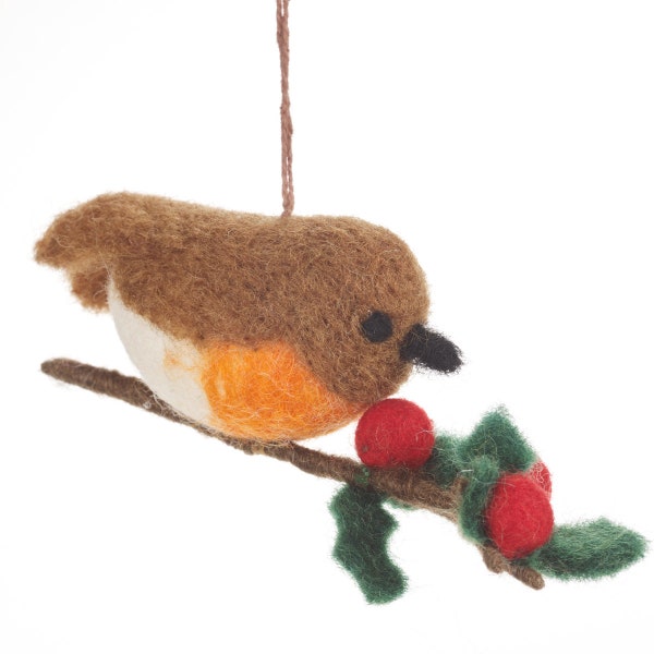 Felt Robin - Etsy UK