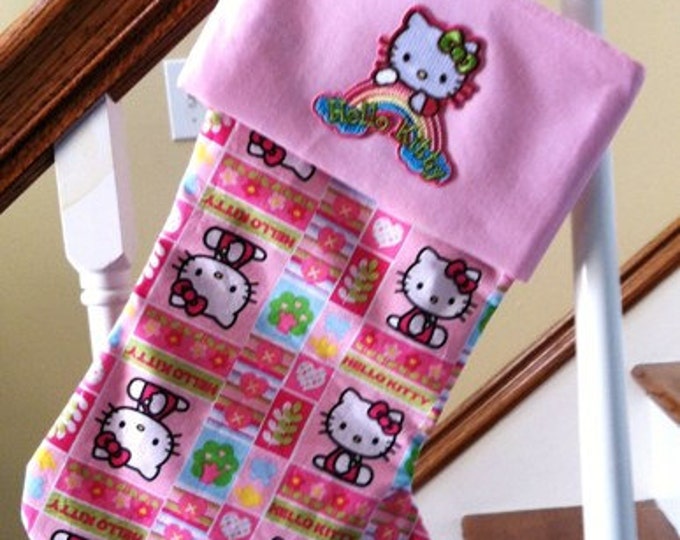 Hello Kitty Christmas Stocking - Etsy