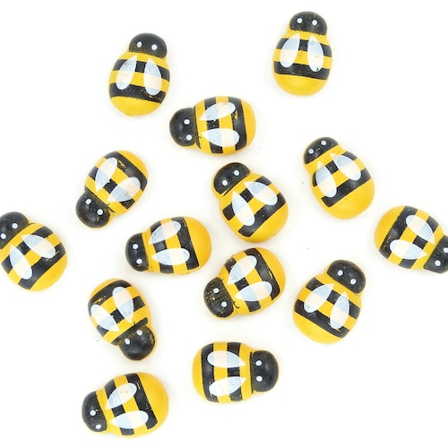 Bumble Bee / Honey Bee Fridge Magnet Set of 4 With Gift Box. - Etsy
