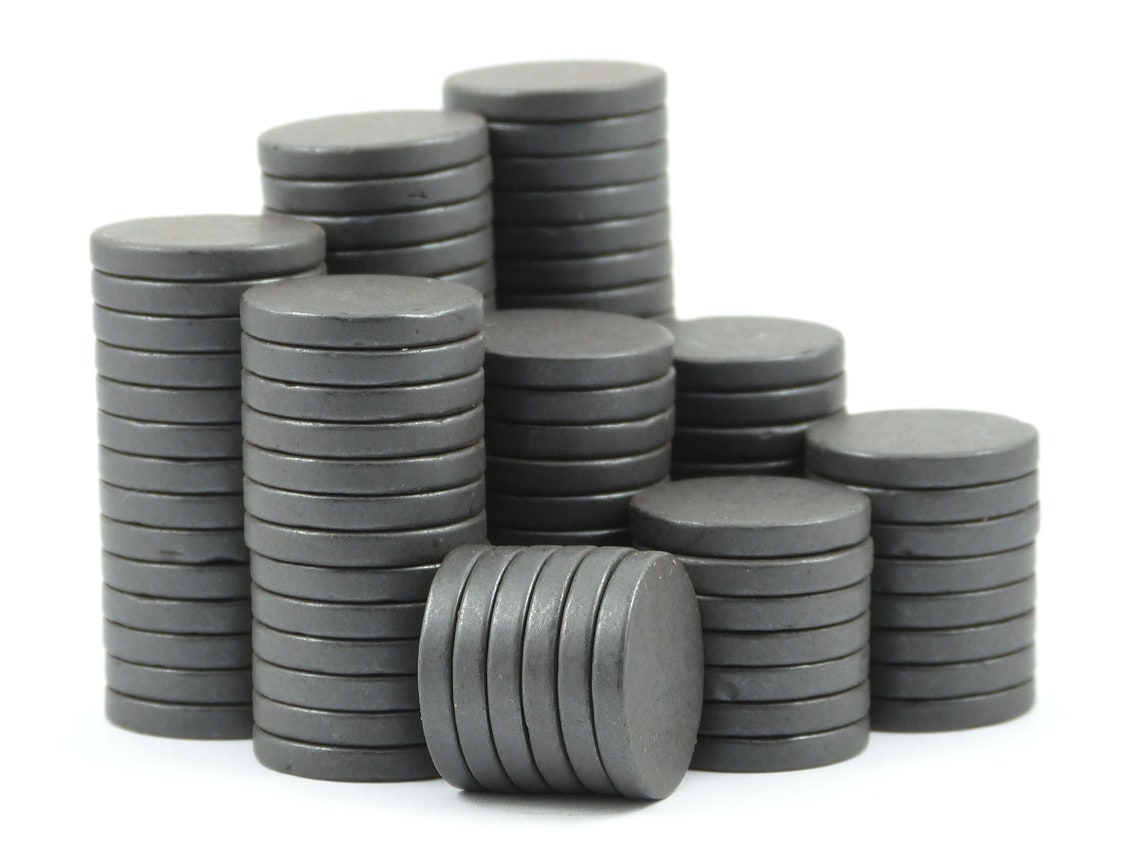 Ferrite Disk Magnets 20mm X 3mm C8 for Making Fridge Magnets - Etsy