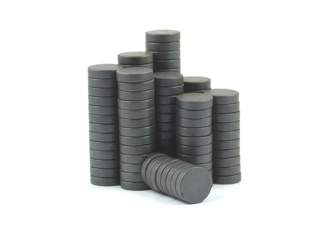 Ferrite Disk Magnets 12mm X 3mm C8 for Making Fridge Magnets - Etsy