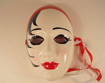 Porcelain mask | Etsy