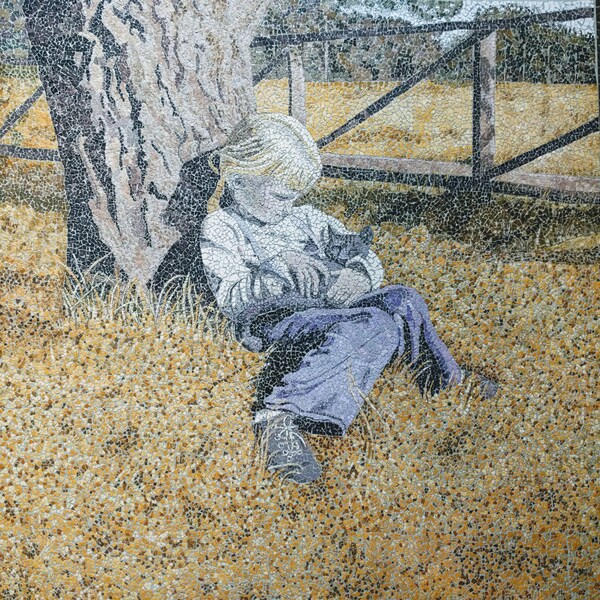 Eggshell Mosaic - Etsy