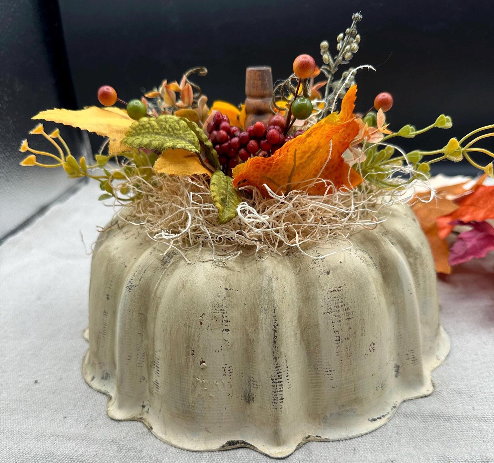 Fall Bundt Pan Pumpkin/fall Decor - Etsy