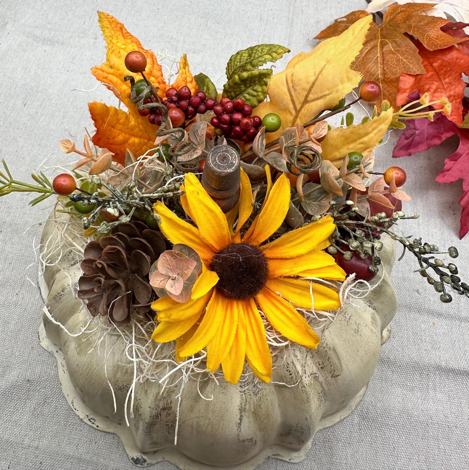 Fall Bundt Pan Pumpkin/fall Decor - Etsy