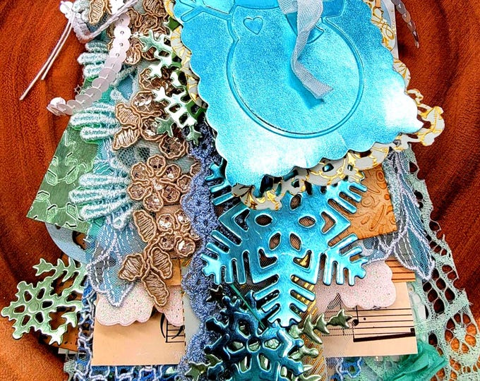 Vintage Tag Flip Junk Journal With Handmade Ephemera - Etsy