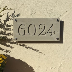 Home Décor Address Signs Address Number House Numbers Custom Stone ...