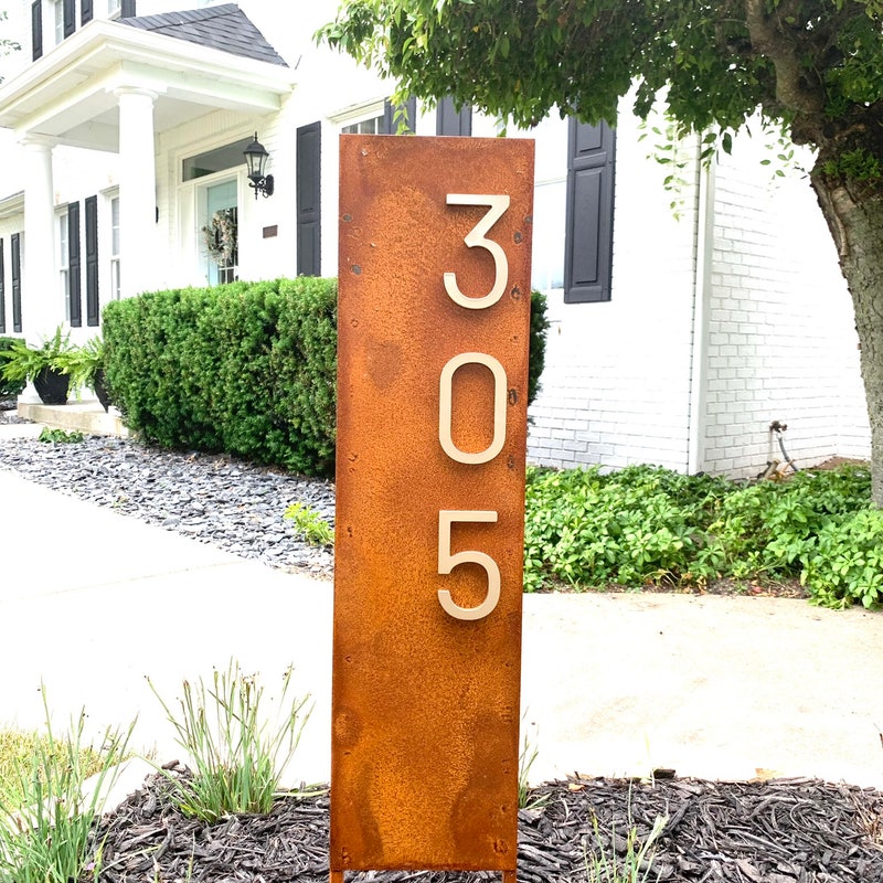 Rusted Metal Sign - Etsy