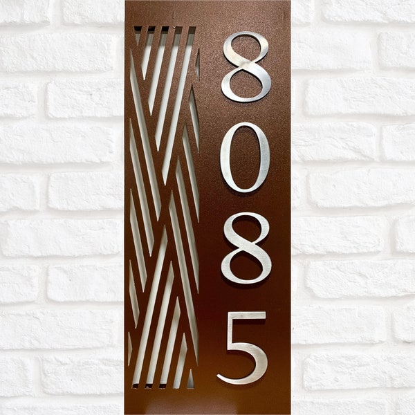 House Numbers Horizontal - Etsy