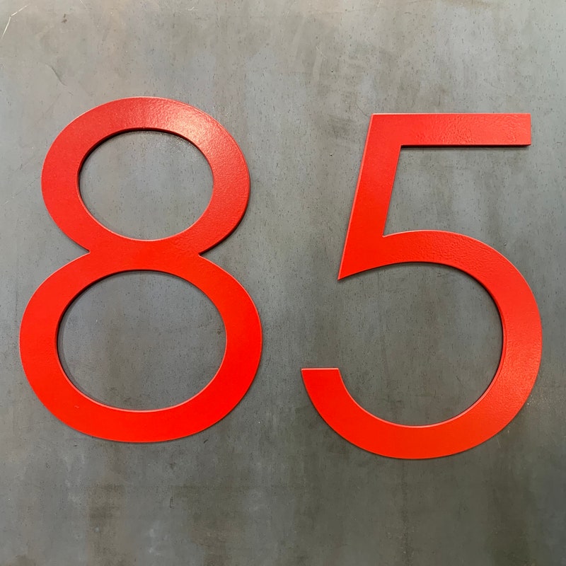 Metal House Numbers - Etsy