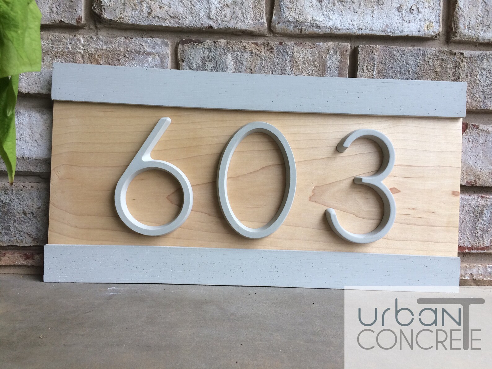 Modern House Numbers House Numbers Sign Address | Etsy
