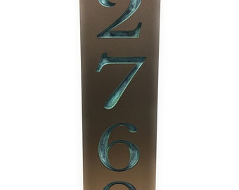 Bronze House Numbers - Etsy
