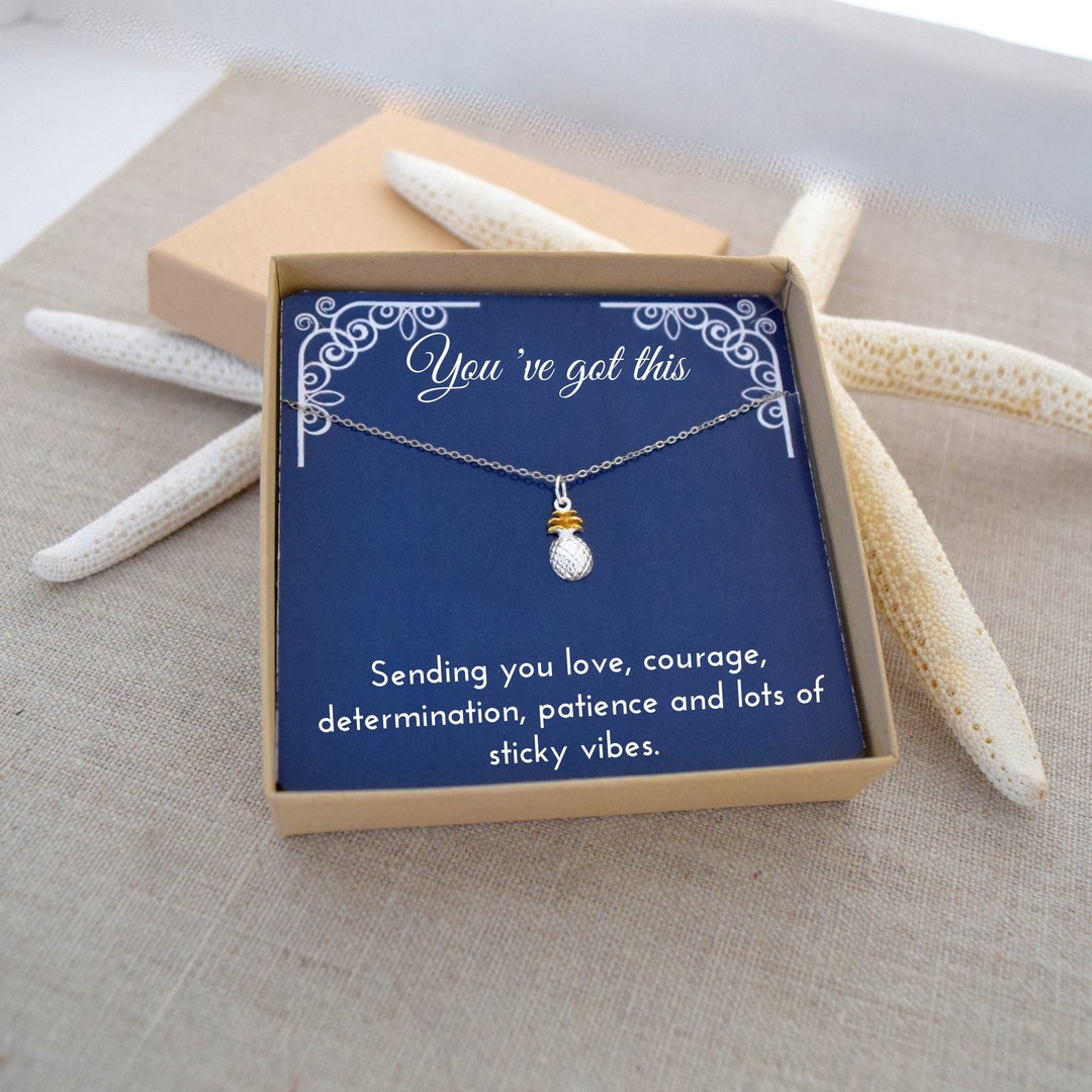 IVF Good Luck Necklace, Fertility Necklace, IVF Support Gift, Trying to ...